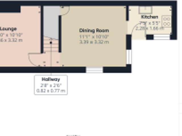 2 bedroom terraced house for sale in Moor Street, Spondon, DE21