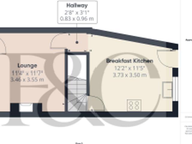 2 bedroom terraced house for sale in Park Lane, Allestree, Derby, DE22