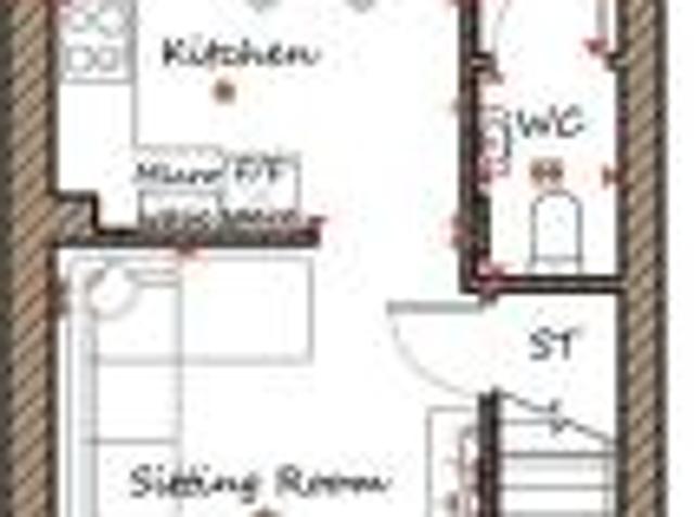 2 bedroom terraced house for sale in The Burrows Dee Way New Lubbesthorpe Leicestershire LE19 4DW, LE19