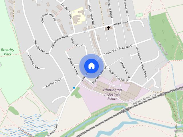 2 bedroom terraced house to rent