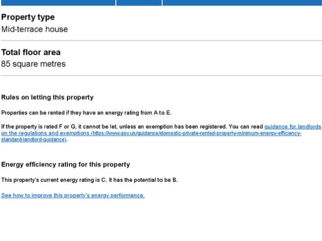 2 bedroom terraced house to rent
