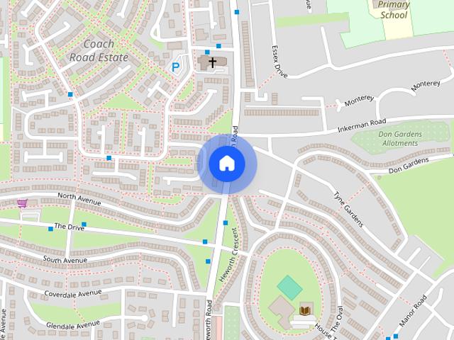 2 bedroom terraced house to rent
