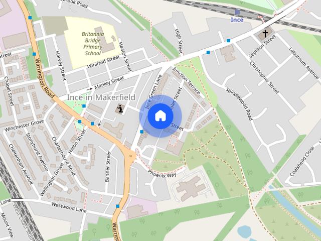 2 bedroom terraced house to rent