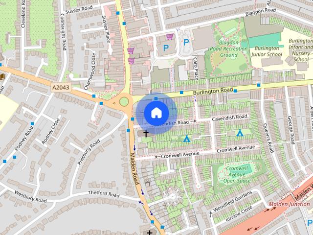 2 bedroom terraced house to rent