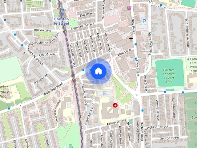 2 bedroom terraced house to rent