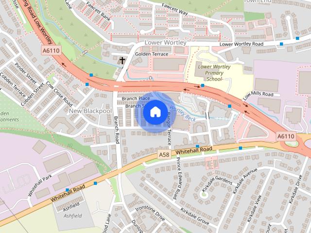 2 bedroom terraced house to rent