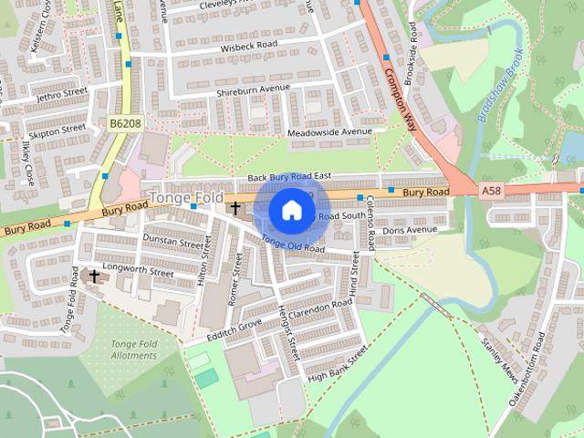2 bedroom terraced house to rent