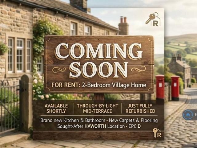 2 bedroom terraced house to rent