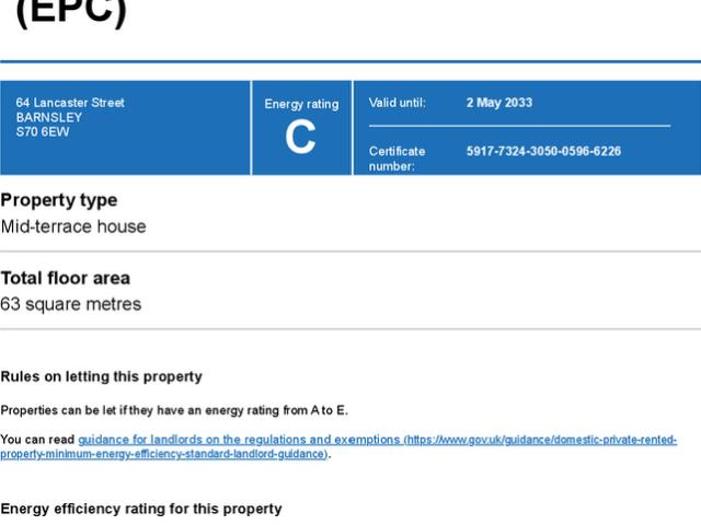2 bedroom terraced house to rent