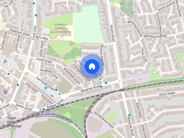2 bedroom terraced house to rent