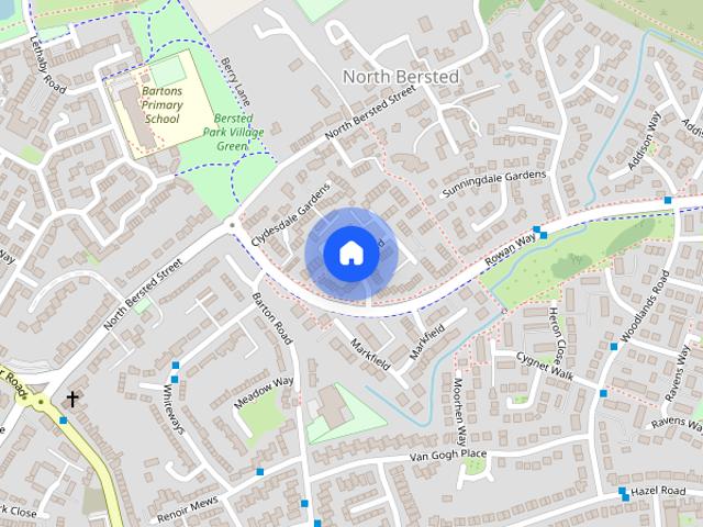 2 bedroom terraced house to rent