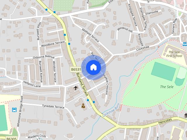 2 bedroom terraced house to rent