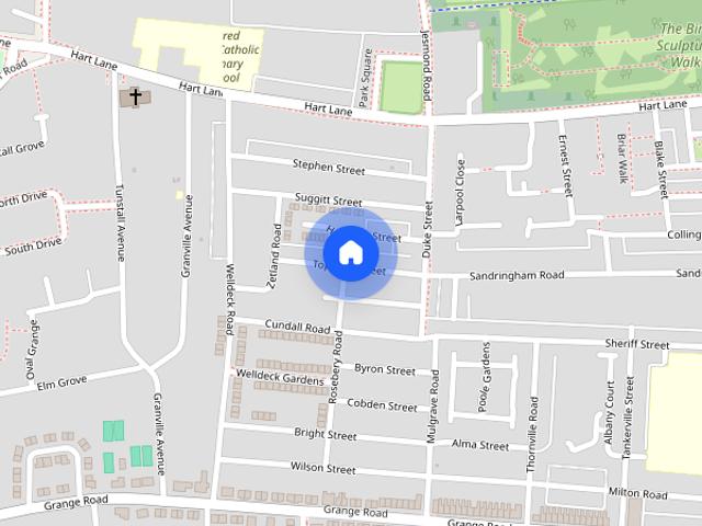 2 bedroom terraced house to rent