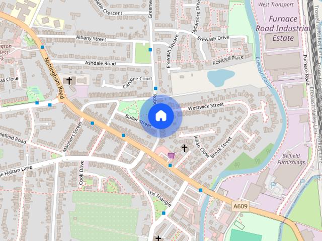 2 bedroom terraced house to rent