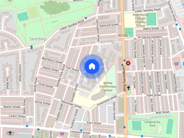 2 bedroom terraced house to rent