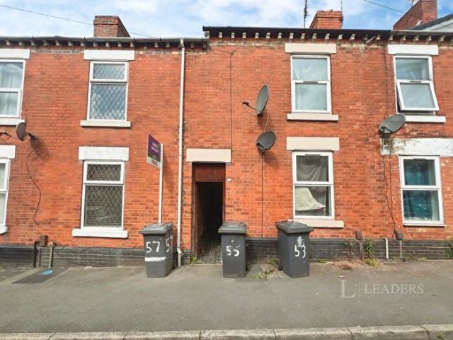 2 Bedroom Terraced House To Rent In Cummings Street, Derby, Derbyshire, DE23