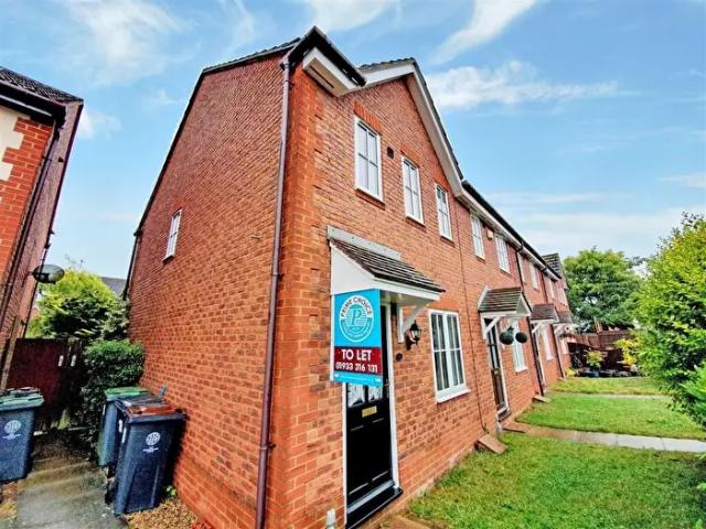 2 Bedroom Terraced House To Rent In Jasmine Gardens, Rushden, Northants, NN10