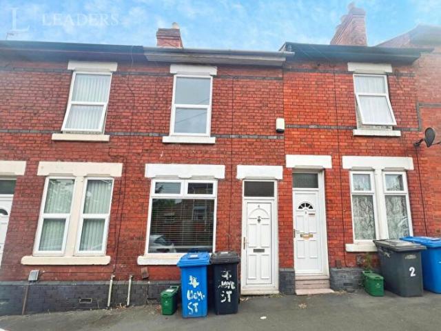 2 Bedroom Terraced House To Rent In Lloyd Street, Derby, Derbyshire, DE22