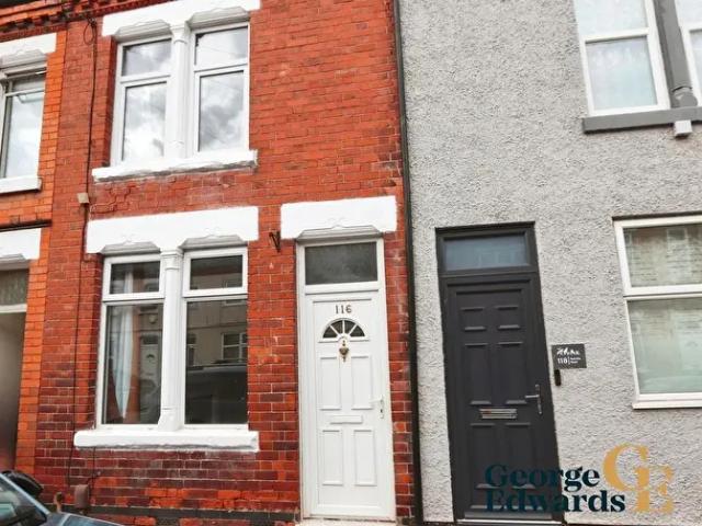 2 Bedroom Terraced House To Rent In Ratcliffe Road, Loughborough, LE11