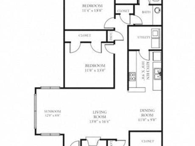 2 bedrooms available early August
