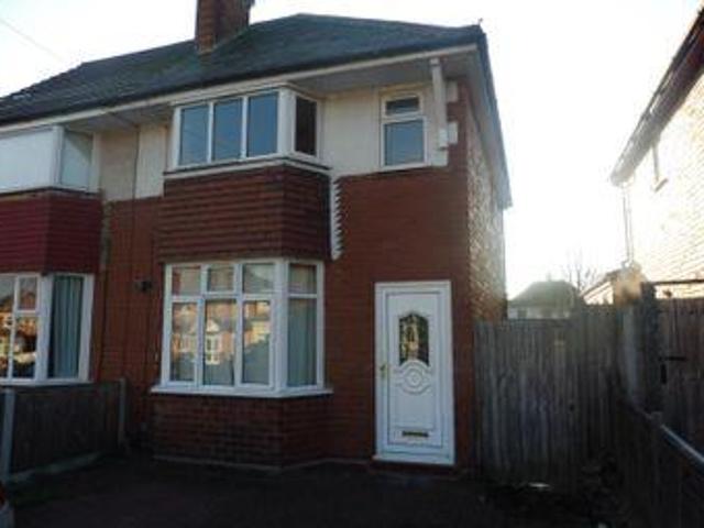 2 Bedrooms Semi detached house for rent in Hardwick Road, Solihull B92