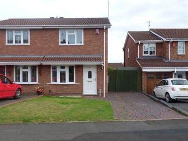 2 Bedrooms Semi detached house for sale in Bordeaux Close, Milking Bank, Dudley, West Midlands DY1