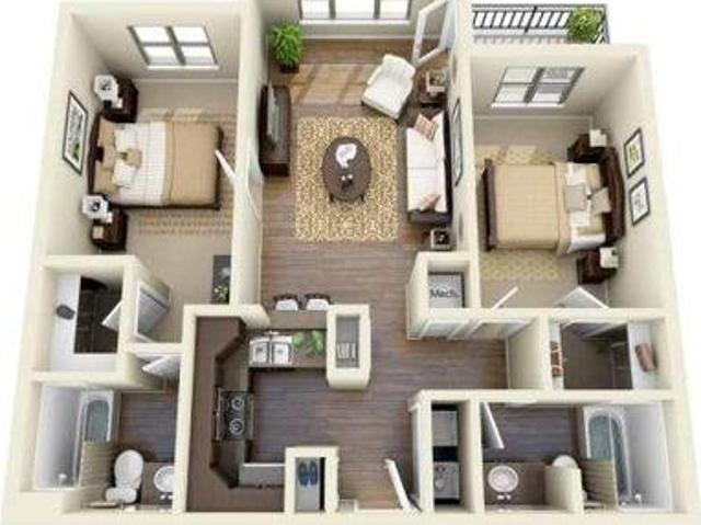 2 Beds City Plaza