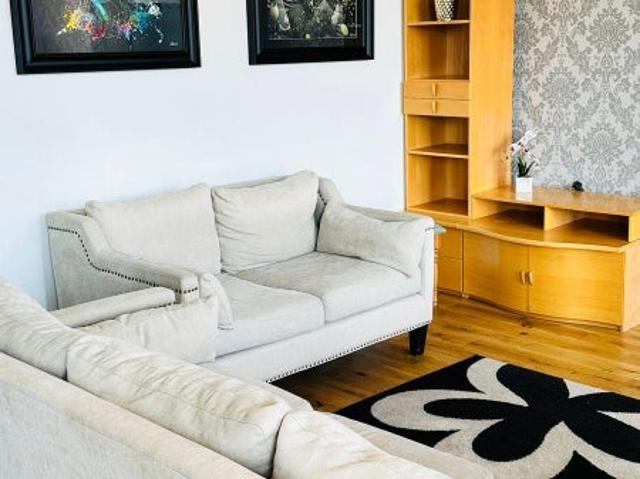 2 BHK flat, fully furnished with river view balcon