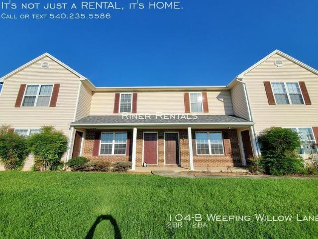 2 BR, 1.5 BA Apartment 104 B Weeping Willow Lane, Bridgewater, VA 22812