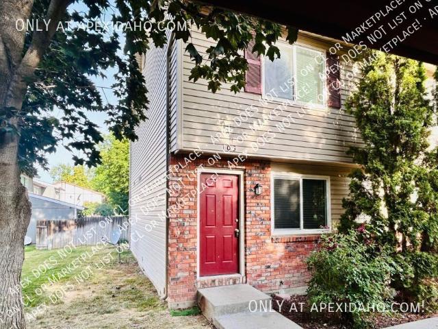 2 BR, 1.5 BA Apartment 103 N. Raymond Pl Boise, ID 83704