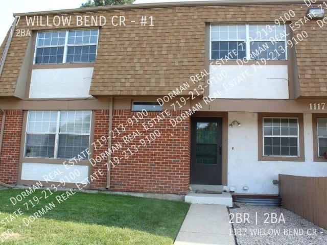2 BR, 1.5 BA Apartment 1117 WILLOW BEND CR, COLORADO SPRINGS, CO 80918