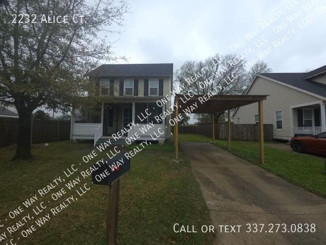 2 BR, 1.5 BA Apartment 2232 Alice Ct Lake Charles, LA 70601