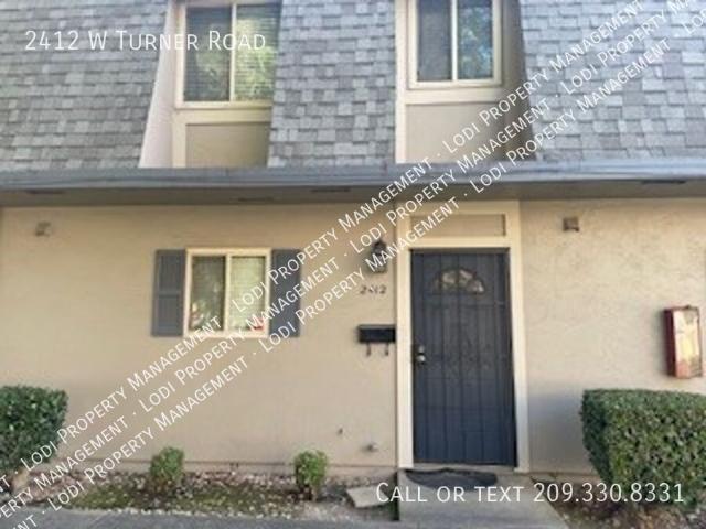2 BR, 1.5 BA Apartment 2412 W Turner Road, Lodi, CA 95242
