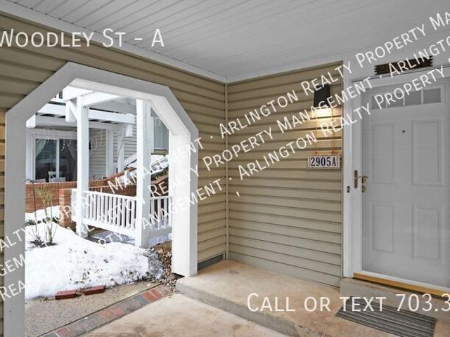 2 BR, 1.5 BA Apartment 2905 A S. Woodley St Arlington, VA 22206