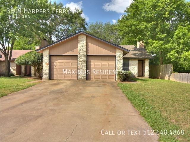 2 BR, 1.5 BA Apartment 3509 Harpers Ferry, Austin, TX 78749