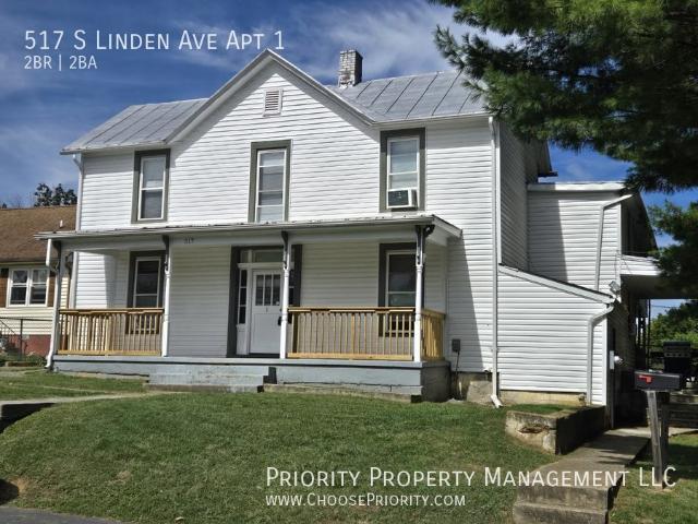 2 BR, 1.5 BA Apartment 517 S Linden Ave, Waynesboro, VA 22980