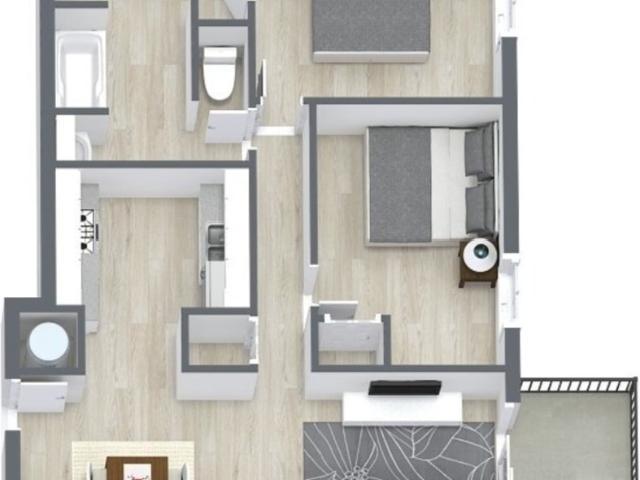 2 BR, 1.5 BA Apartment 6201 Northwest 70th Street Unit 2 beds, 1.5 baths, $1200, Kansas City, MO 64151
