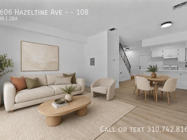 2 BR, 1.5 BA Apartment 6606 Hazeltine Ave, Van Nuys, CA 91405