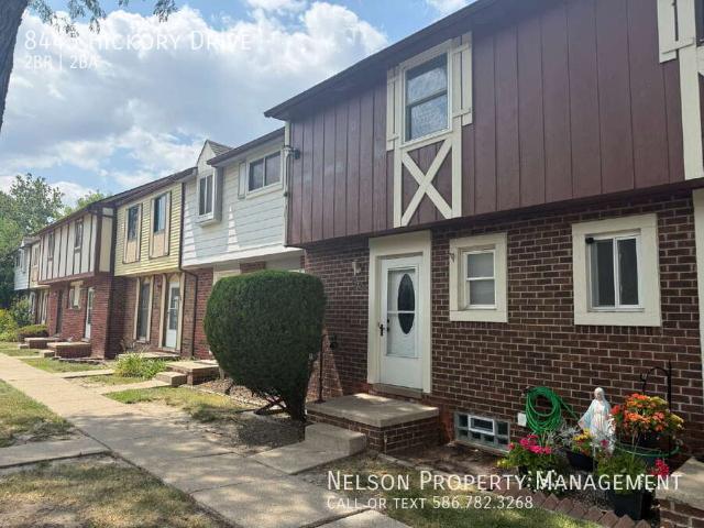 2 BR, 1.5 BA Apartment 8445 Hickory Drive, Sterling Heights, MI 48312