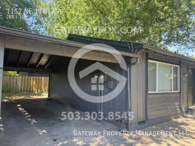 2 Br, 1 bath, Townhouse/Brownstone/RowHouse 1152 NE 17th Ave
