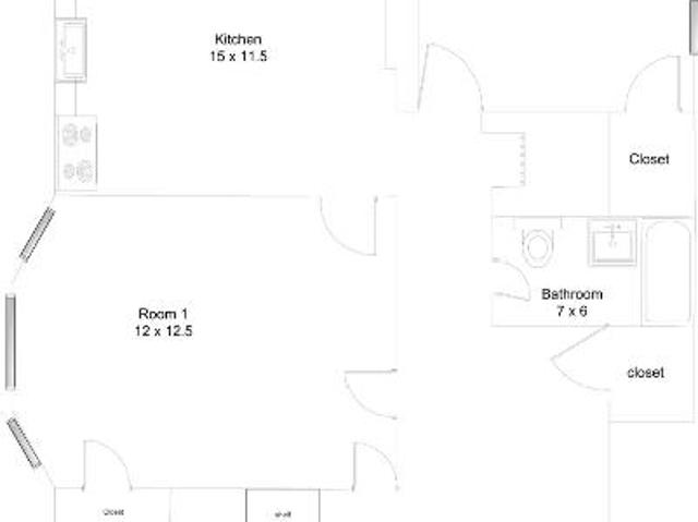 2 Br, 1 bath, Townhouse/Brownstone/RowHouse 36 Termine Ave