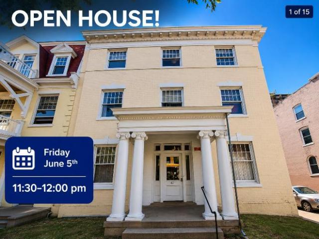 2 Br, 1 bath, Townhouse/Brownstone/RowHouse 421 W Grace St