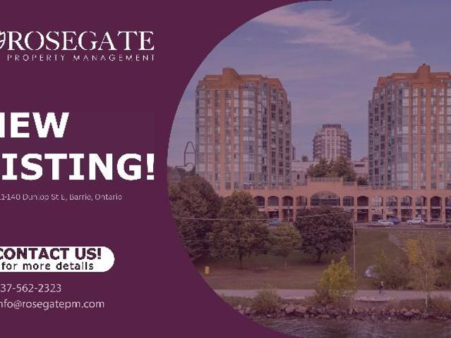 2 Br, 1 bath, Apartment 140 Dunlop Street East