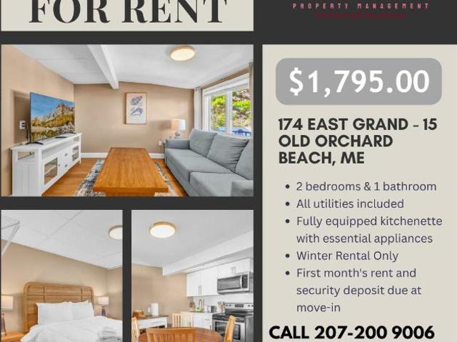 2 Br, 1 bath, Apartment 174 East Grand Avenue