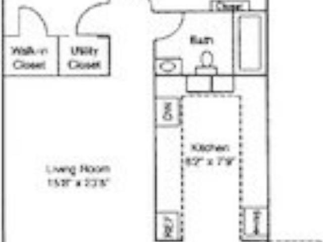 2 Br, 1 bath, Apartment 1820 Mccormick St