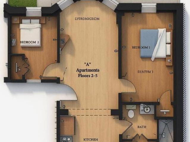 2 Br, 1 bath, Apartment 287 Elm Street