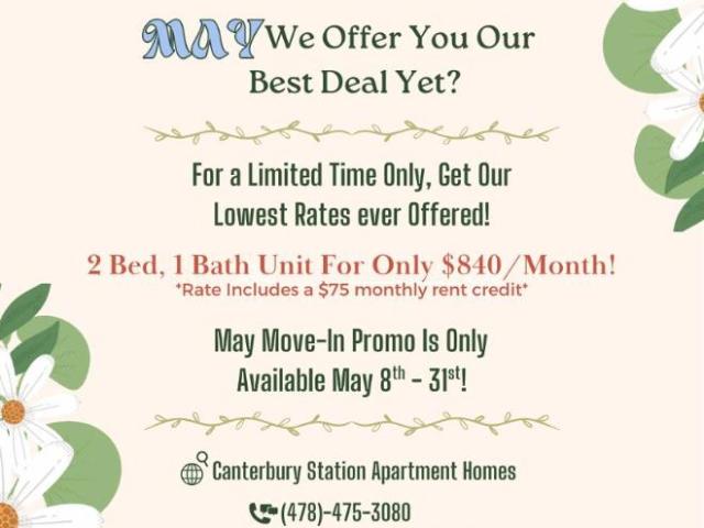 2 Br, 1 bath, Apartment 3080 Rice Mill Road