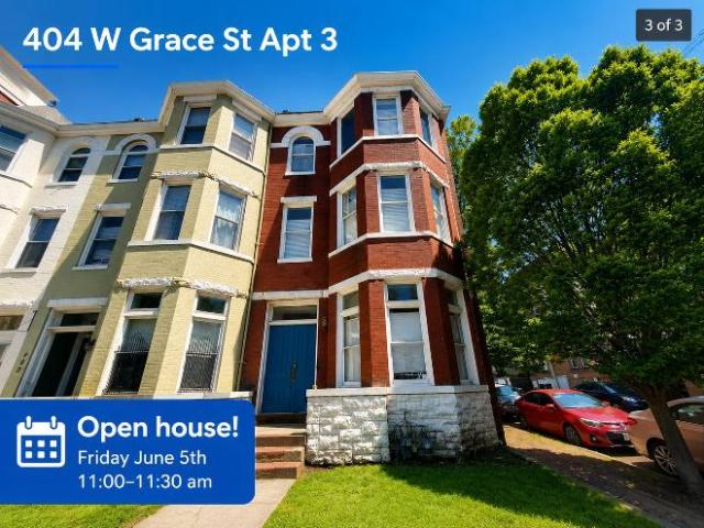 2 Br, 1 bath, Condo 404 W Grace St
