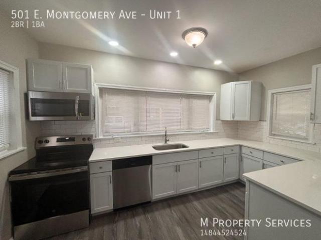 2 Br, 1 bath, Condo 501 E Montgomery Ave
