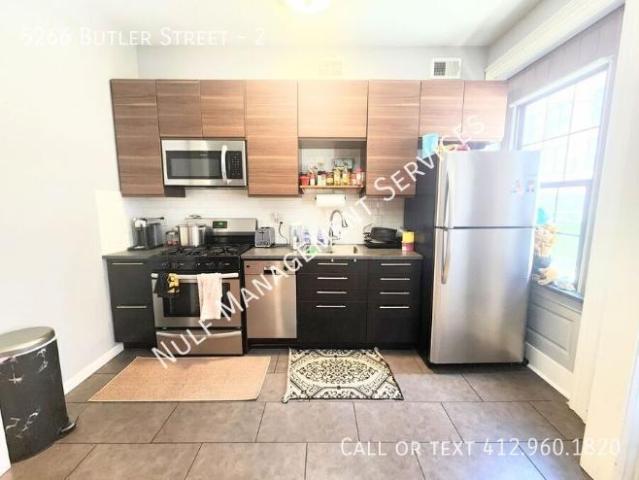 2 Br, 1 bath, Condo 5266 Butler Street